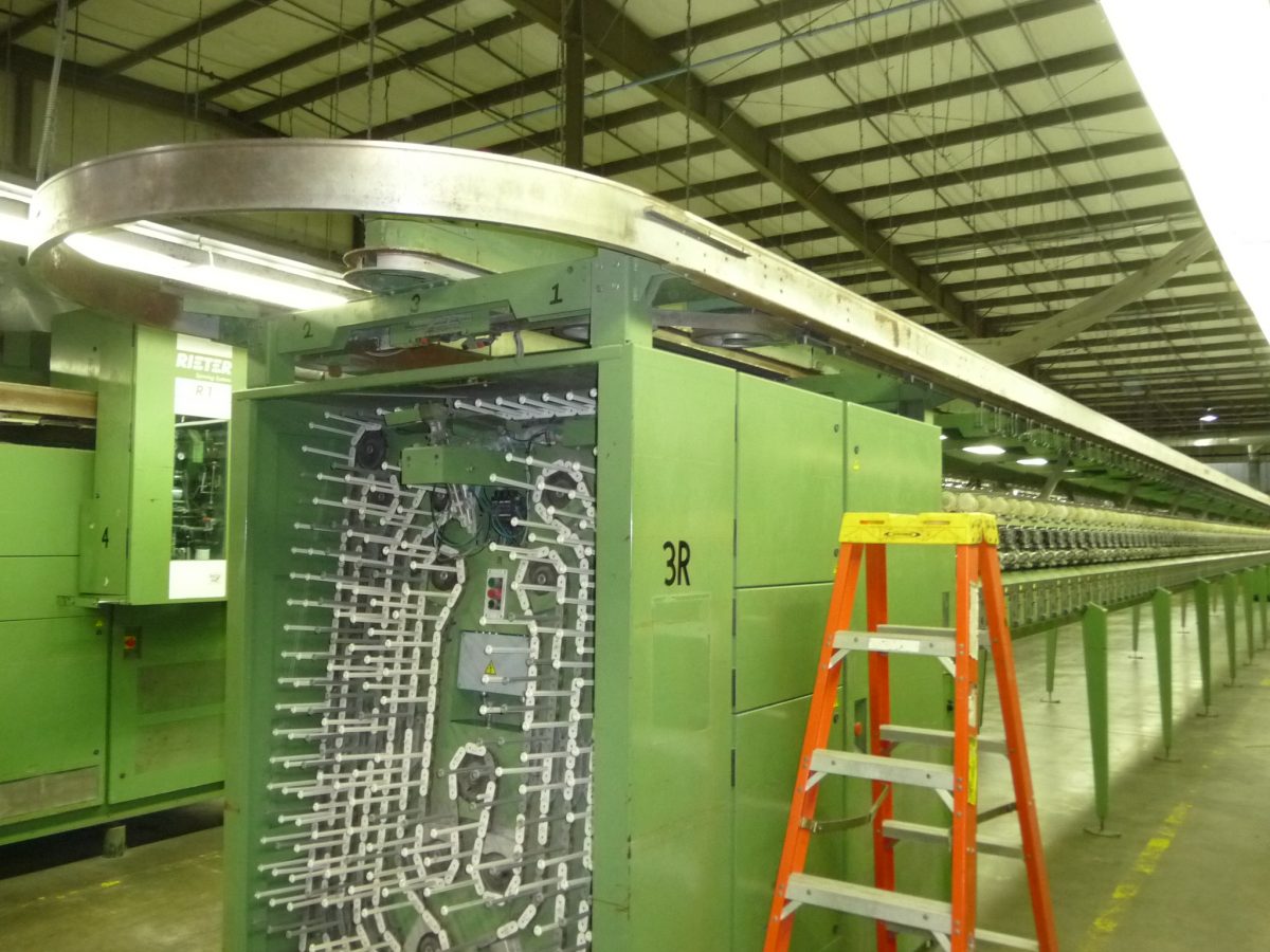 (3) Rieter R1 Rotor Spinning Machines - Southeastern Textile Machinery