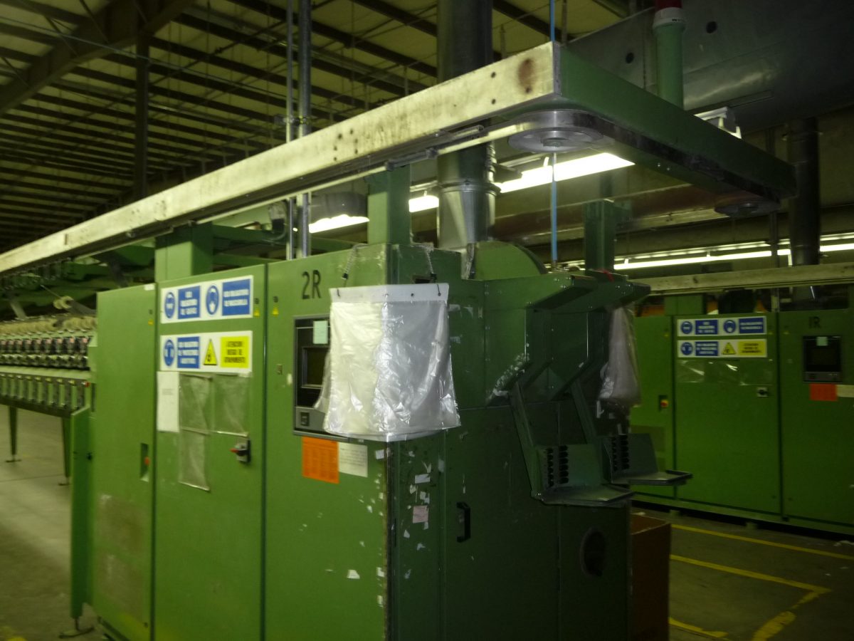 (3) Rieter R1 Rotor Spinning Machines - Southeastern Textile Machinery