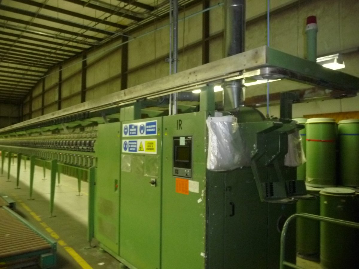 (3) Rieter R1 Rotor Spinning Machines - Southeastern Textile Machinery