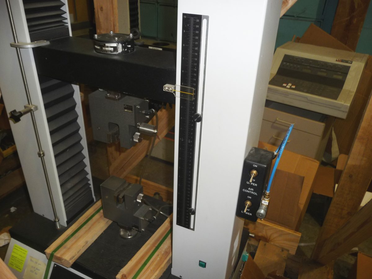 (1) Thwing Albert Tensile Tester - Southeastern Textile Machinery