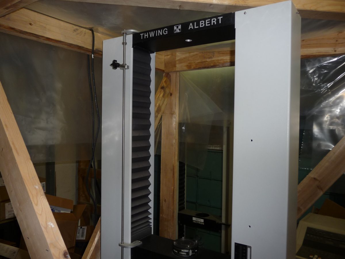 (1) Thwing Albert Tensile Tester - Southeastern Textile Machinery