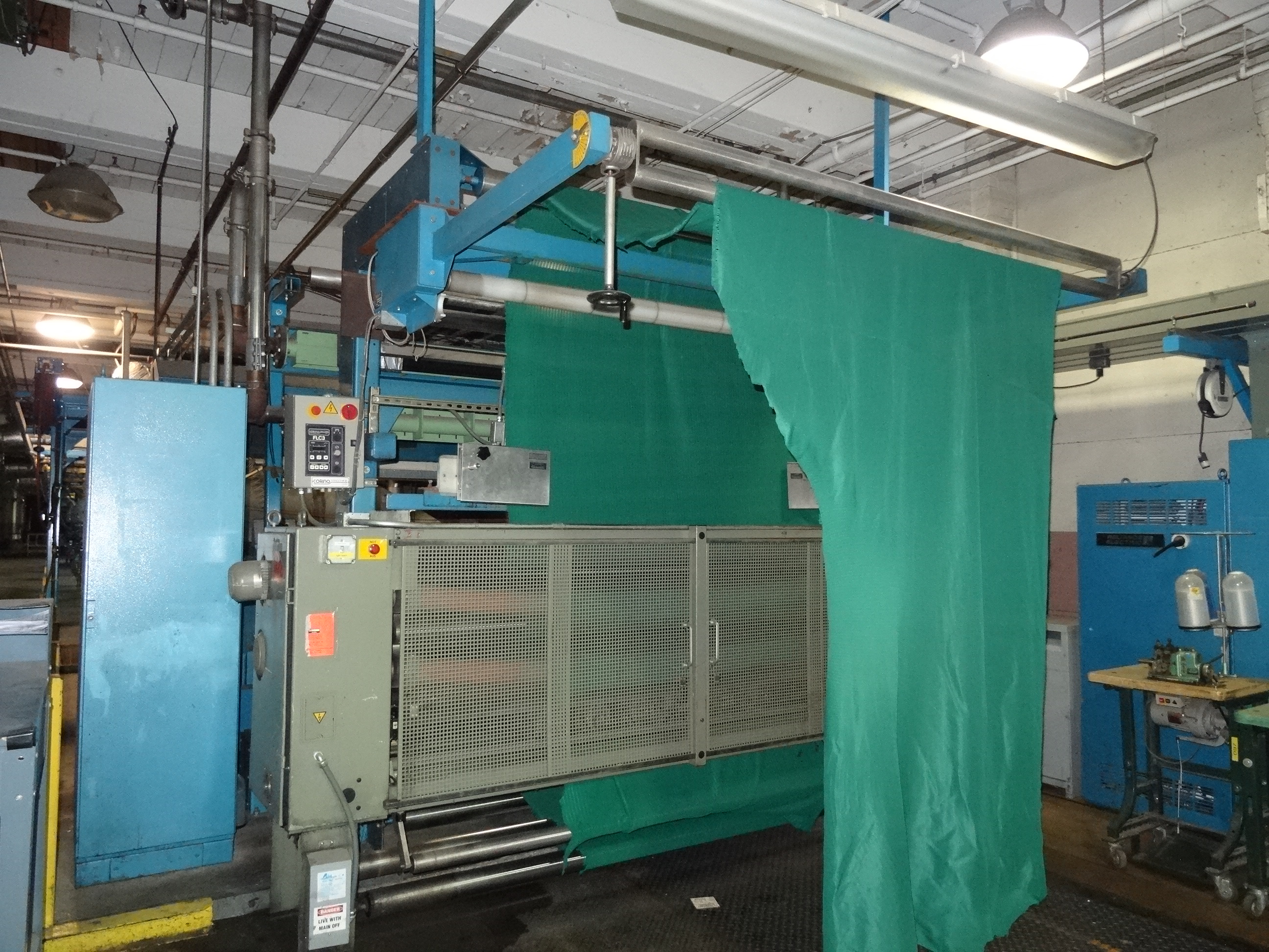 (1) Krantz Vertical Pin Chain Tenter Frame | Southeastern Textile Machinery