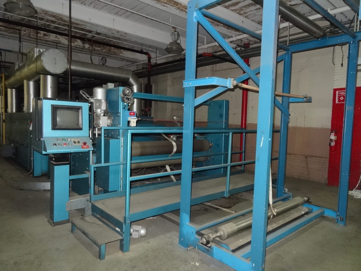 (1) Monforts Pin Type Tenter Frame - Southeastern Textile Machinery