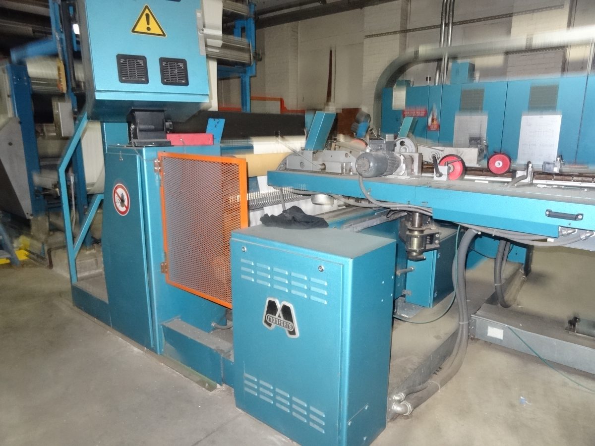 (1) Monforts Pin Type Tenter Frame - Southeastern Textile Machinery