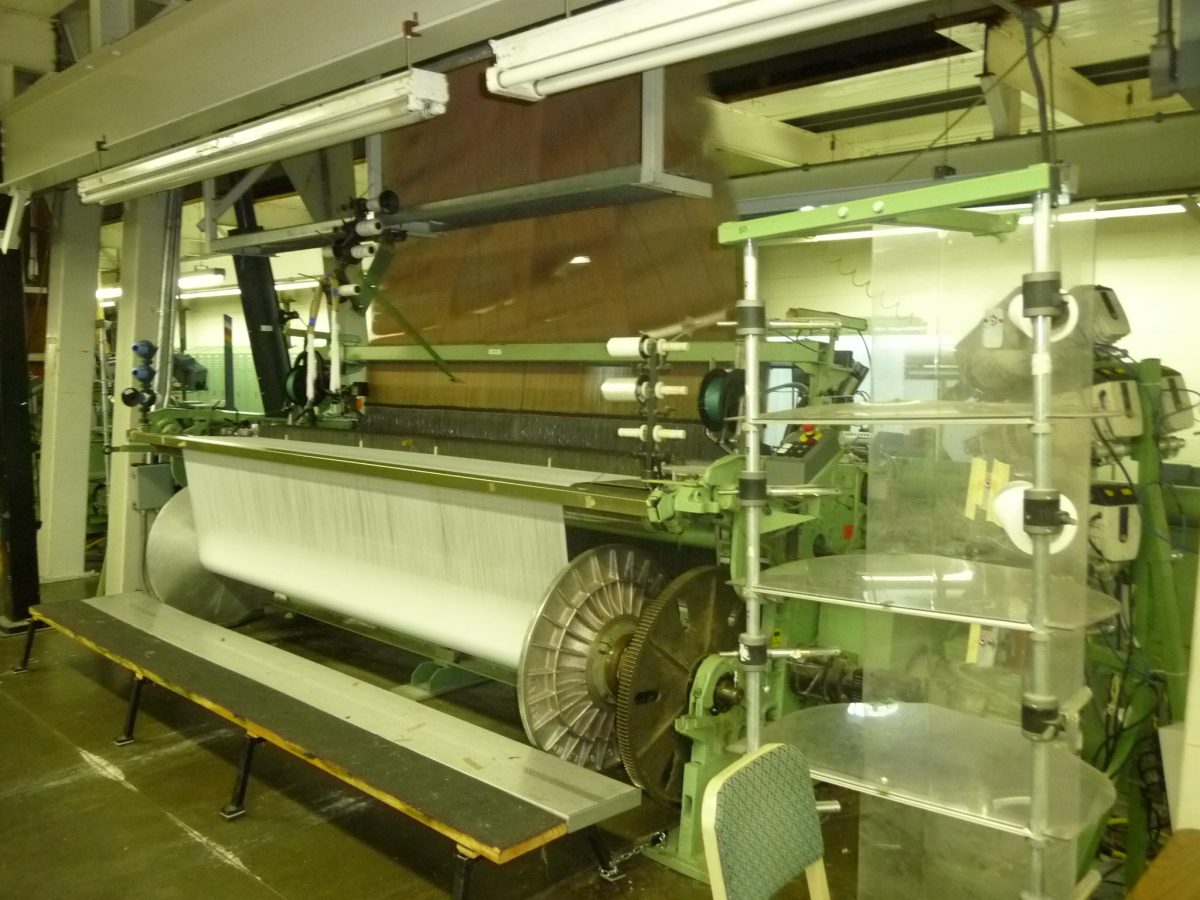(2) Dornier Model HTV8/J Rapier Jacquard Looms - Southeastern Textile ...