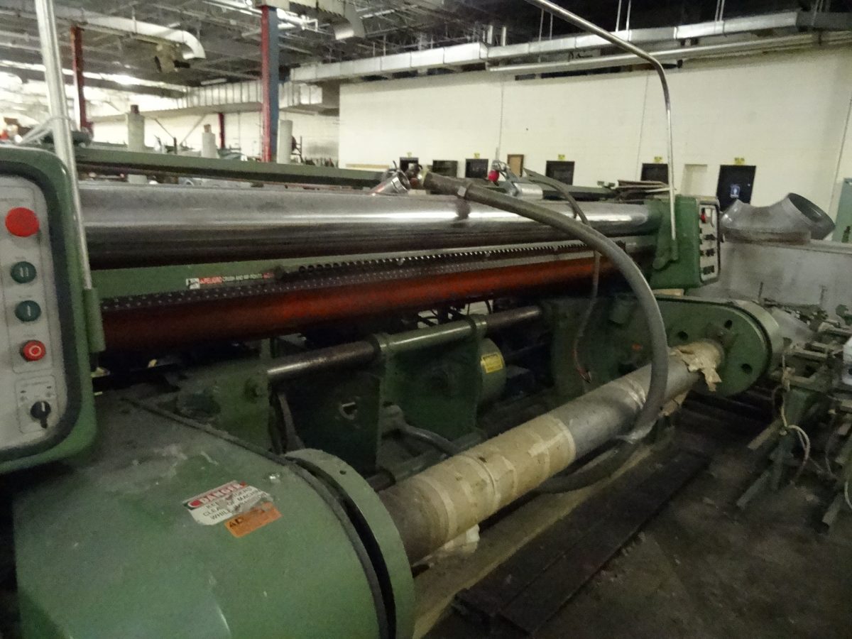 (1) West Point Slasher - Southeastern Textile Machinery