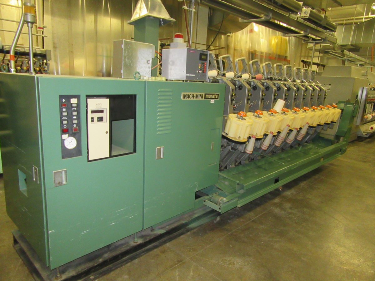 (1) Murata Mach-Coner Backwinder - Southeastern Textile Machinery