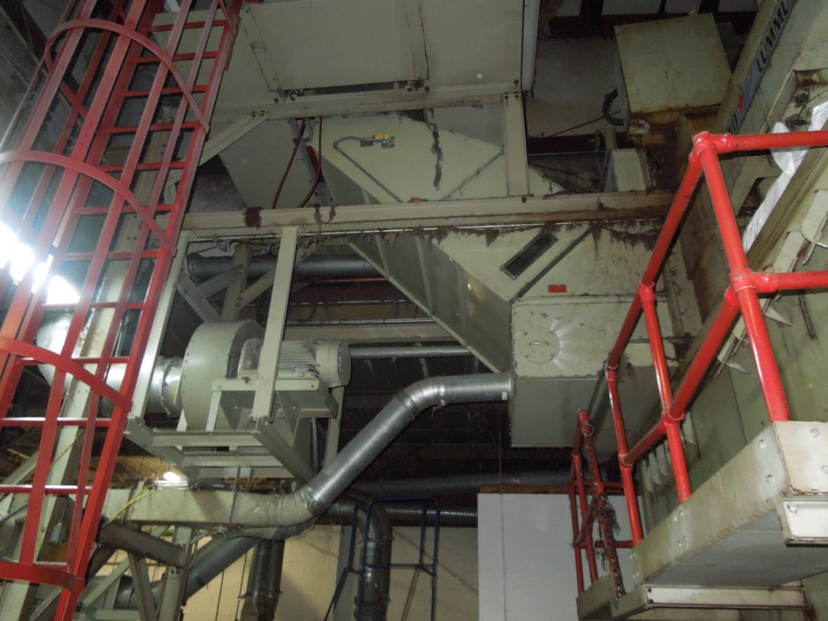 Lummus Double Box Vertical Baler - Southeastern Textile Machinery
