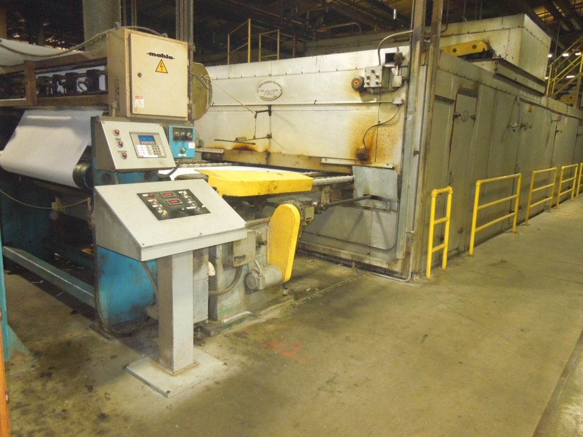 (2) Monforts Tenter Frames - Southeastern Textile Machinery