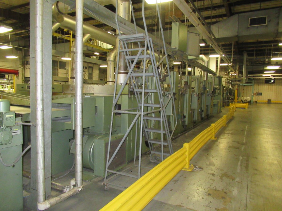 Monforts Tenter Frame - Southeastern Textile Machinery