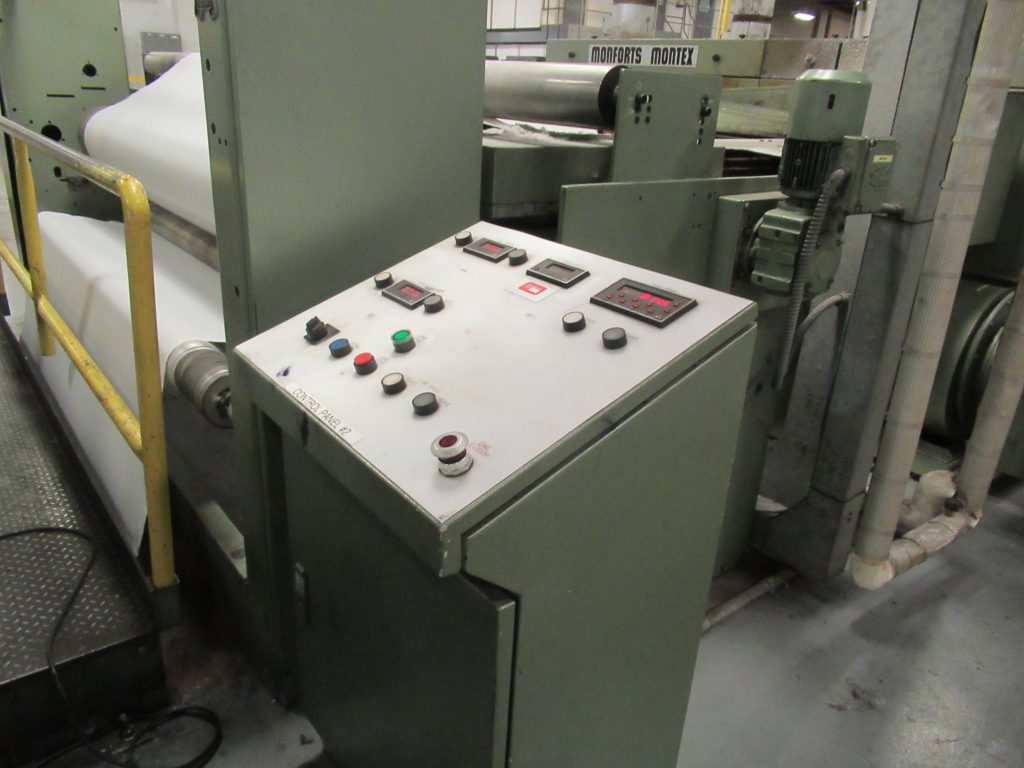 Monforts Tenter Frame - Southeastern Textile Machinery