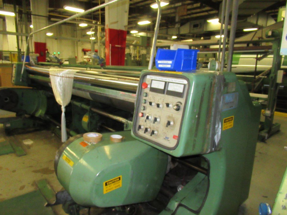 West Point Slasher - Southeastern Textile Machinery