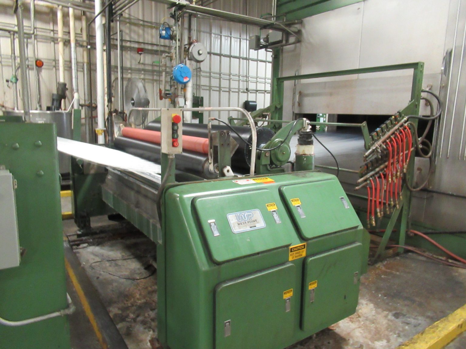 West Point Slasher - Southeastern Textile Machinery