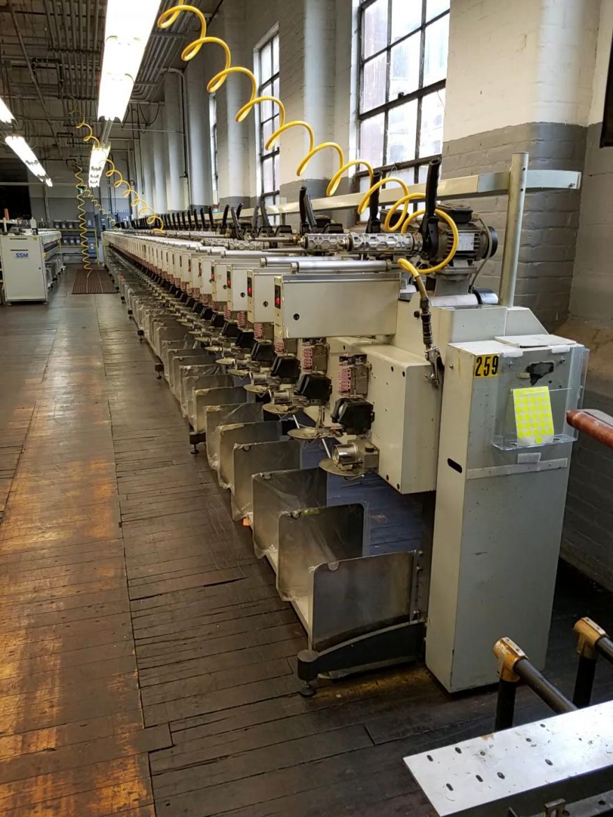 (1) SSM Preciflex Winder - Southeastern Textile Machinery