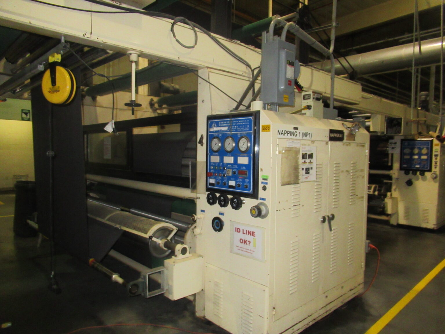 (6) Chien Lun Napper/Raising Machines - Southeastern Textile Machinery