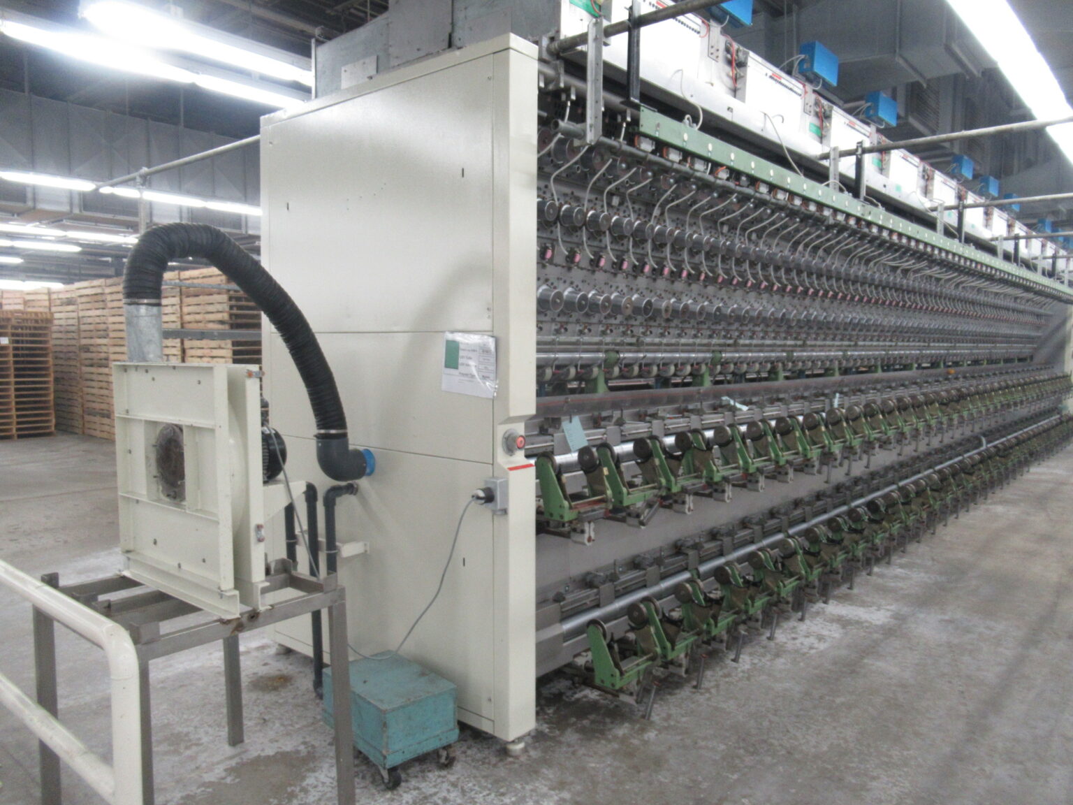(1) Zinser Draw Winder - Southeastern Textile Machinery