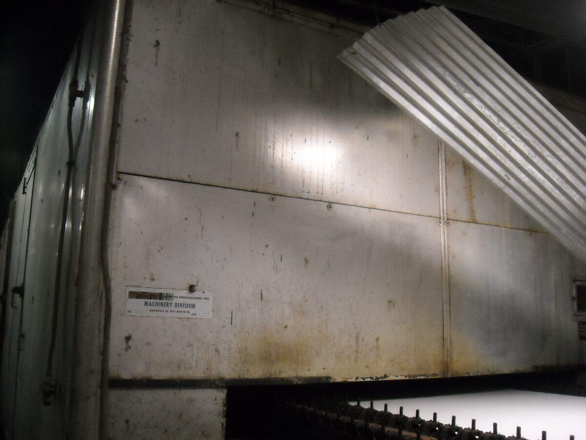 Winsor & Jerauld Tenter Frame - Southeastern Textile Machinery