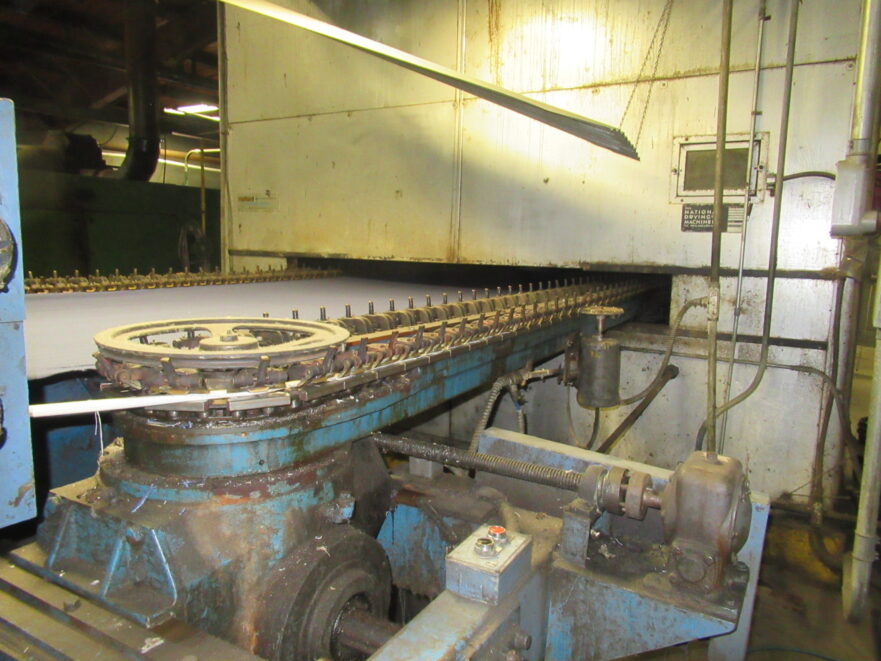 Winsor & Jerauld Tenter Frame - Southeastern Textile Machinery