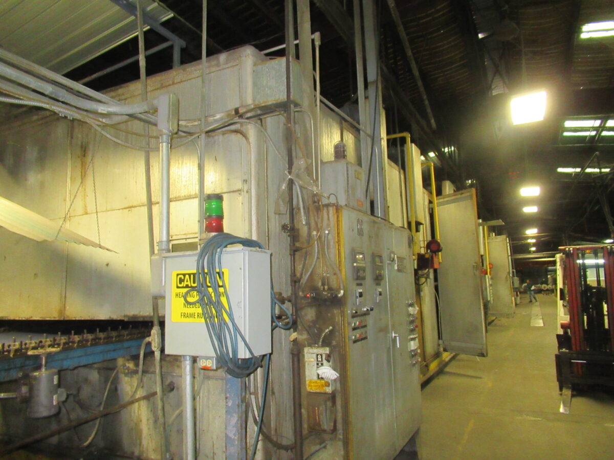 Winsor & Jerauld Tenter Frame - Southeastern Textile Machinery