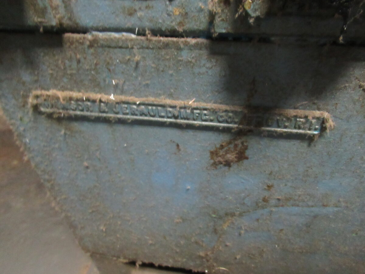 Winsor & Jerauld Tenter Frame - Southeastern Textile Machinery