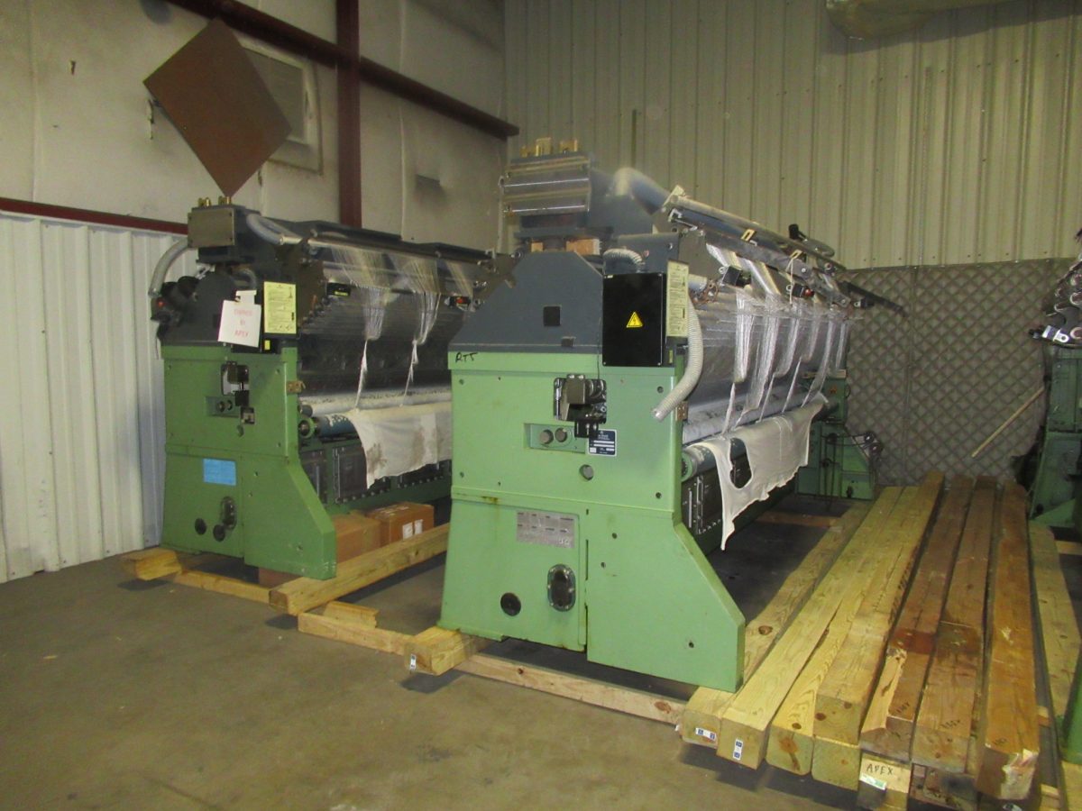 (12) Karl Mayer Rascheltronic Jacquard Knitting Machines - Southeastern ...