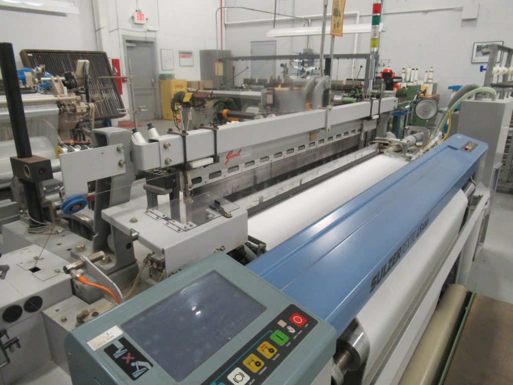 (1) Sulzer L5300 Air Jet Weaving Machine - Southeastern Textile Machinery