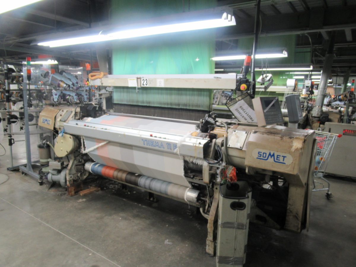 (3) Somet Thema 11 Looms w/ Staubli Jacquard Heads - Southeastern ...
