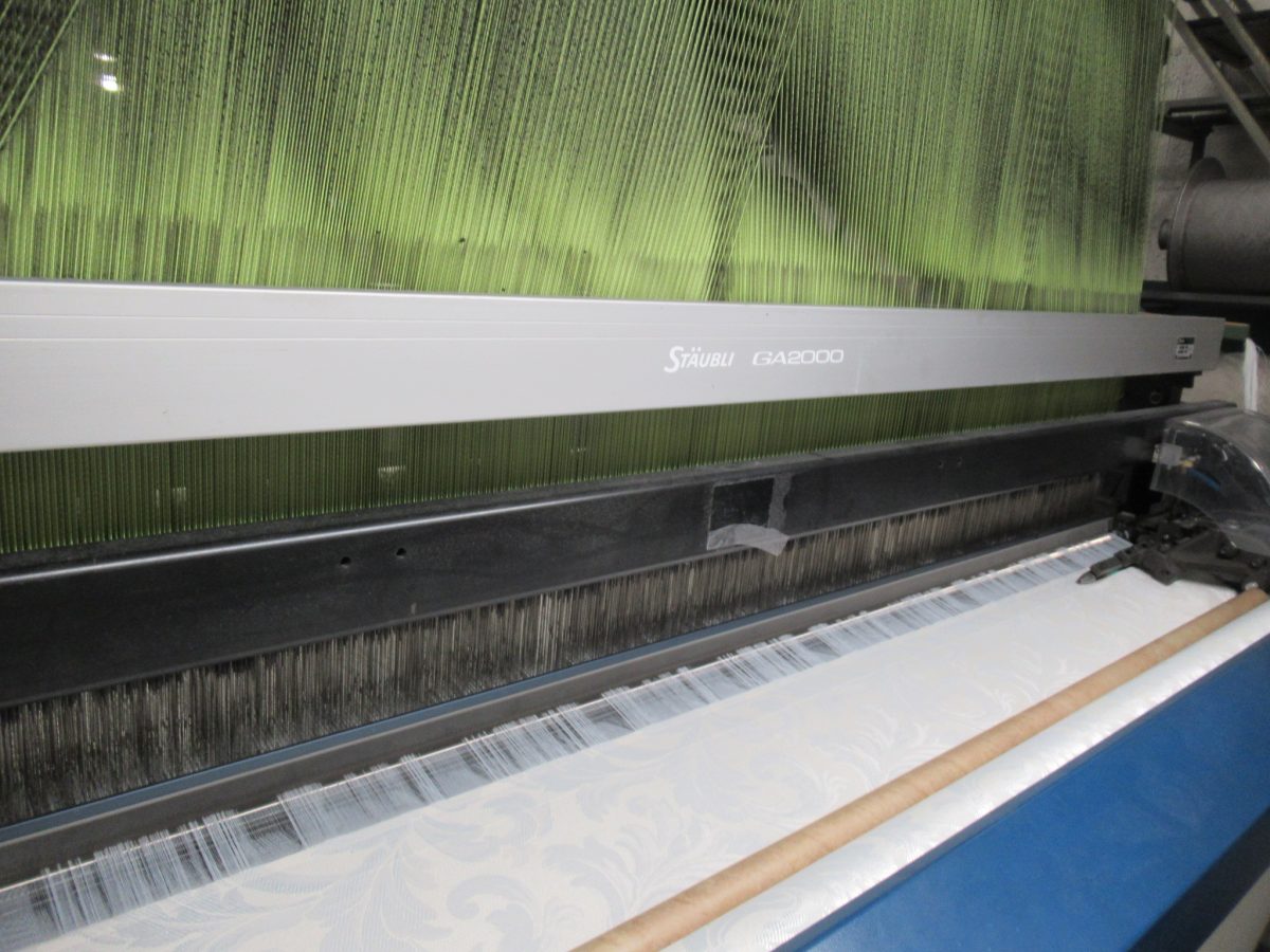 (20) Picanol Omni Plus 800 Air Jet Looms w/ Staubli Jacquard Heads ...