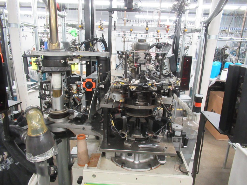 Complete Hosiery Knitting Factory - Southeastern Textile Machinery