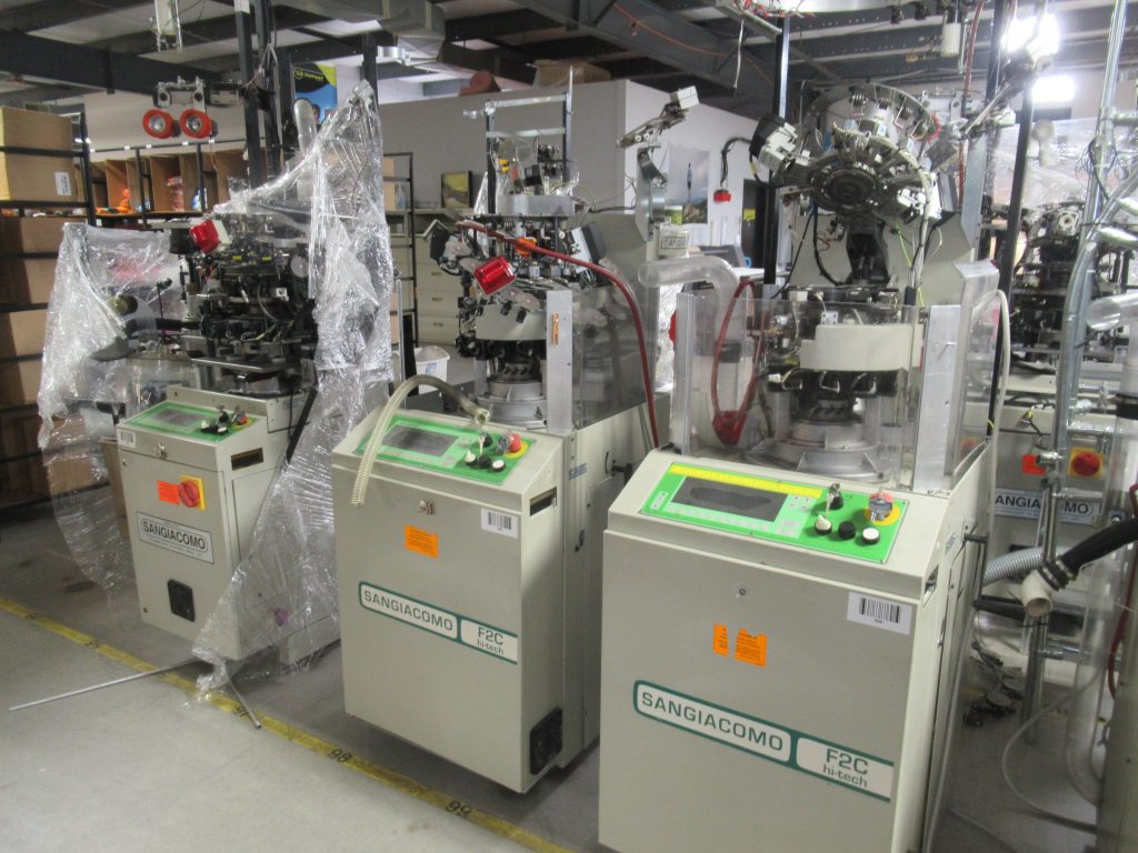 Complete Hosiery Knitting Factory - Southeastern Textile Machinery